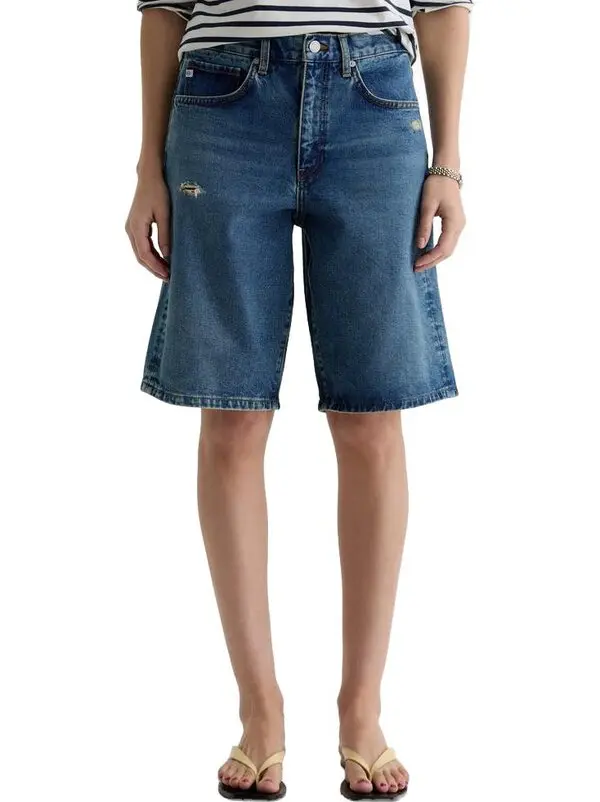 Ag Thalia Denim Bermuda Shorts - 11 Years Enrich
