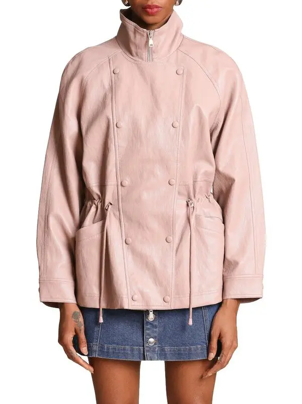 Avec Les Filles Slouchy Anorak - Desert Rose