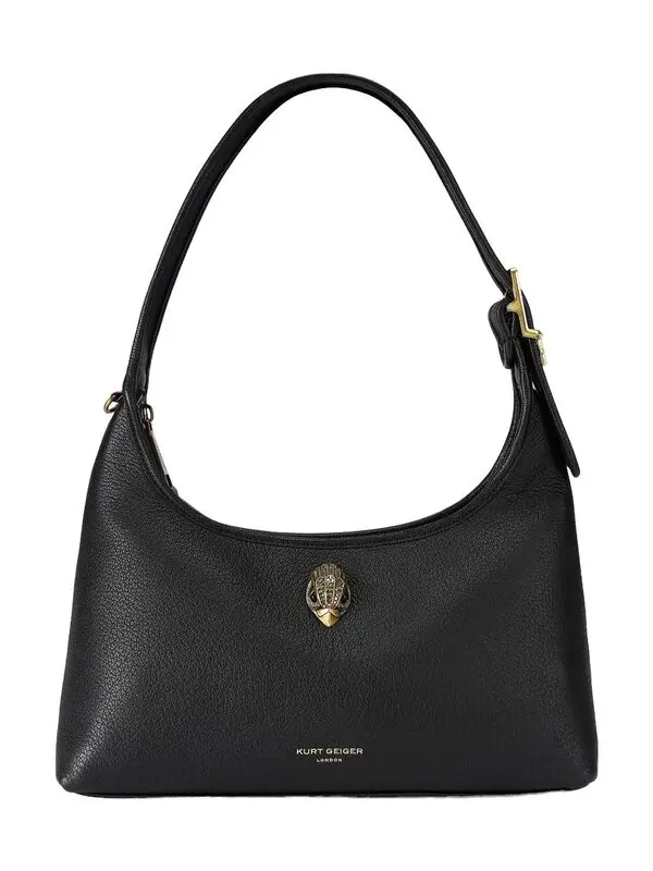 Kurt Geiger Leather Shoulder Bag - Black