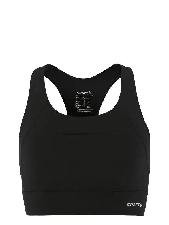 CRAFT Hypervent Pocket Sports Bra - Black