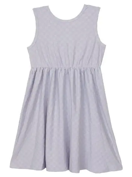MABEL + HONEY Malibu Drop Waist Dress - Purple