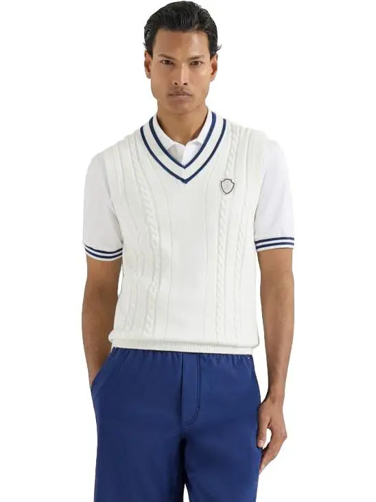 Brunello Cucinelli Cotton Knit Vest - Panama