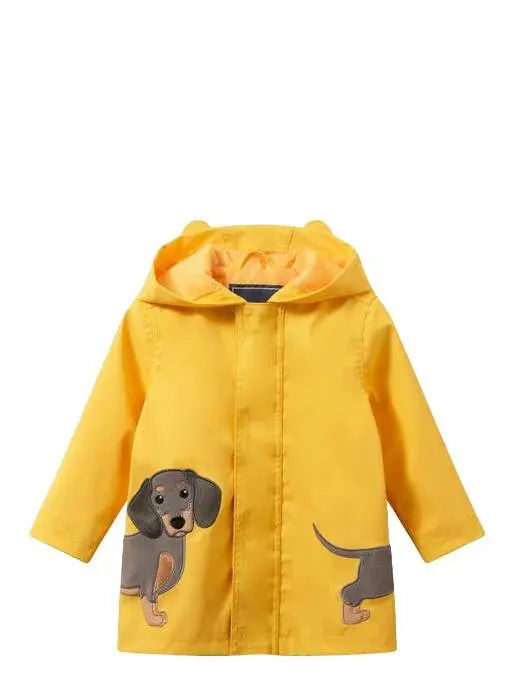 Andy & Evan Hooded Rain Coat - Yellow