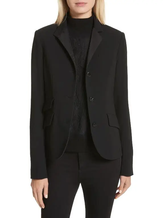 Rag & Bone Slade Wool Blazer - Black