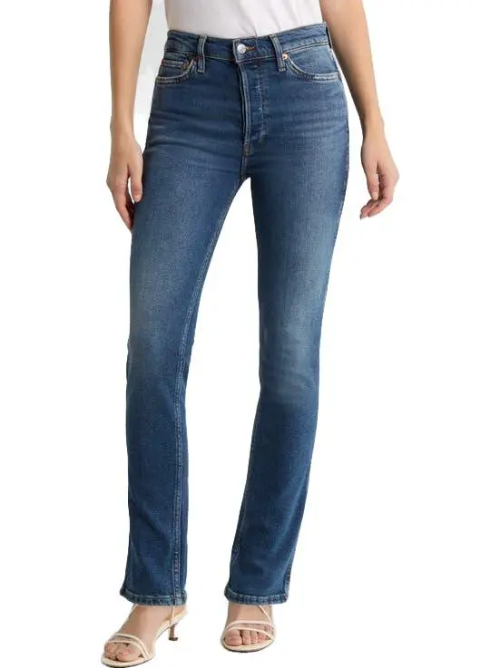 RE/DONE The Dagger High Waist Skinny Jeans - Sonoma Indigo