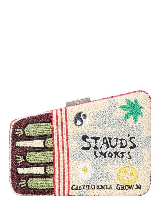 Staud Carmella Beaded Clutch - California Grown