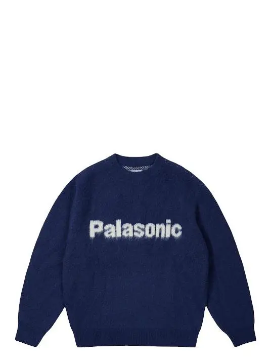 PALACE Palasonic Knit Crew - Deep Sea Blue