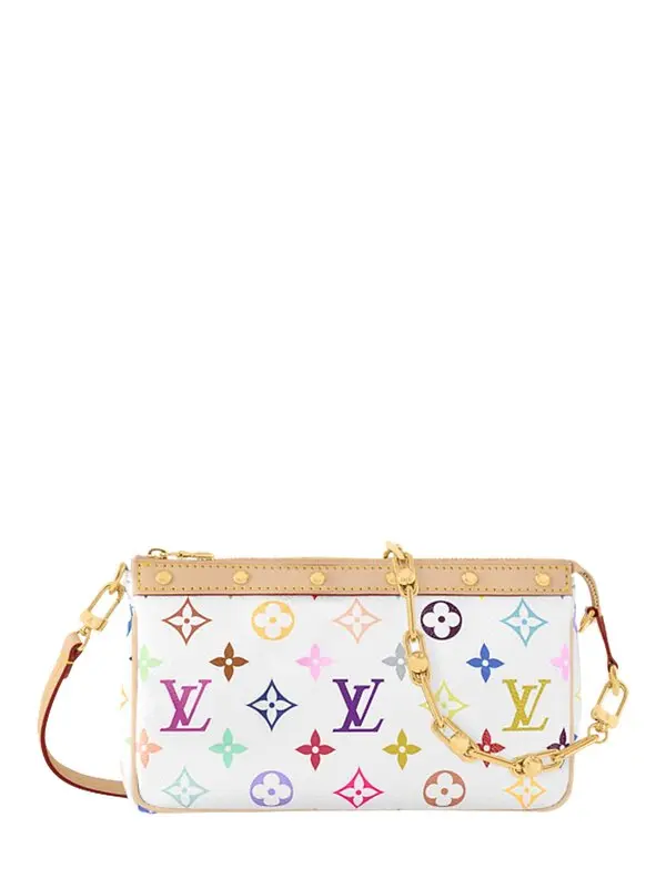 LOUIS VUITTON X Takashi Murakami Pochette Accessoires - White