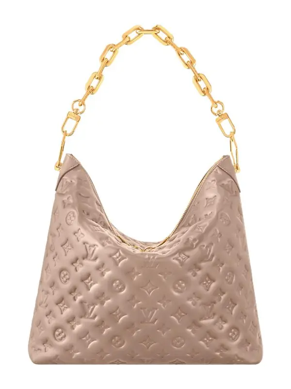 LOUIS VUITTON Coussin Hobo Mm - Tan