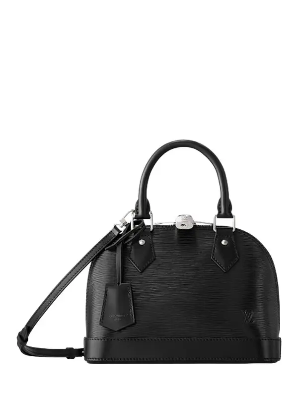 LOUIS VUITTON Alma Bb Epi Leather - Black
