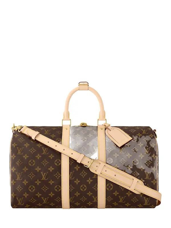 LOUIS VUITTON Keepall Bandoulière 45 Monogram Canvas - Brown