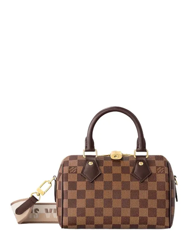LOUIS VUITTON Speedy Bandouliere 20 - Brown