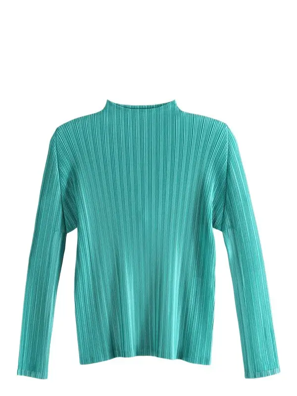 Issey Miyake Rib Pleats February Shirt - Green