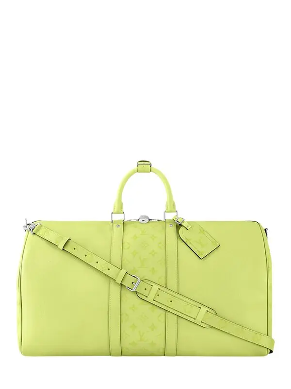 LOUIS VUITTON Keepall Bandouliere 55 - Yellow