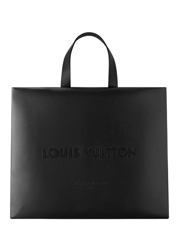 LOUIS VUITTON Shopper Tote Mm - Black