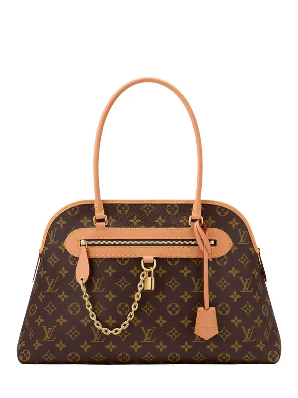 LOUIS VUITTON Ever More Mm Monogram Canvas - Brown