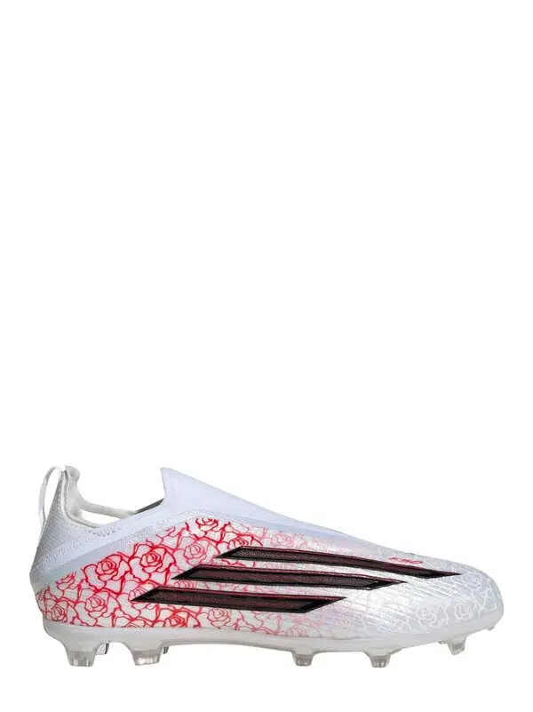 Adidas F50 Elite Laceless Fg Gs Ps - White