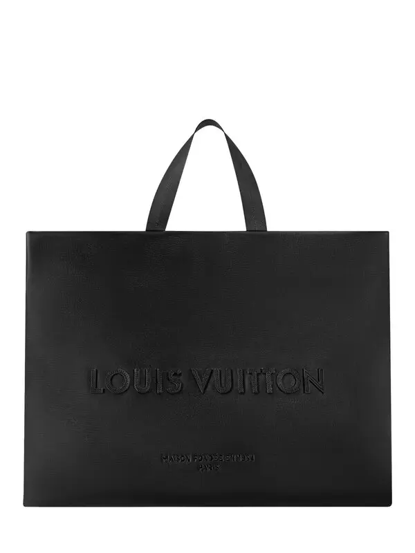 LOUIS VUITTON Shopper Tote Gm - Black
