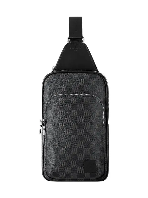 LOUIS VUITTON Avenue Slingbag Damier Graphite Canvas - Black