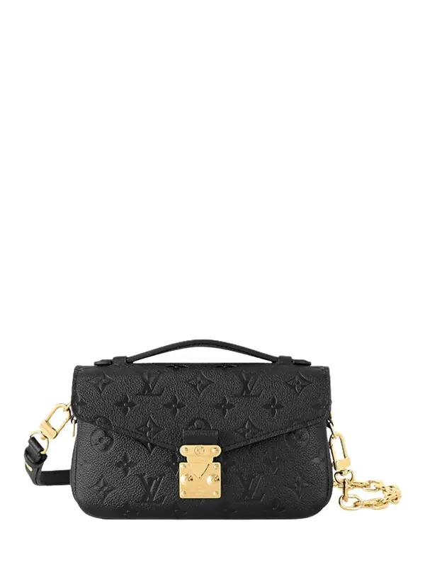 LOUIS VUITTON Pochette Metis East West - Black