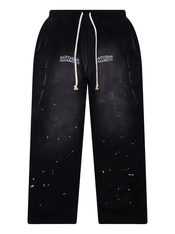 SATOSHI NAKAMOTO Enduro Sweatpants - Black