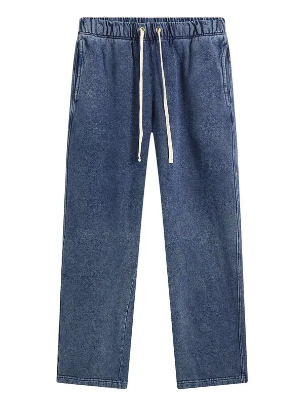 LES TIEN Heavyweight Classic Pants - Blue