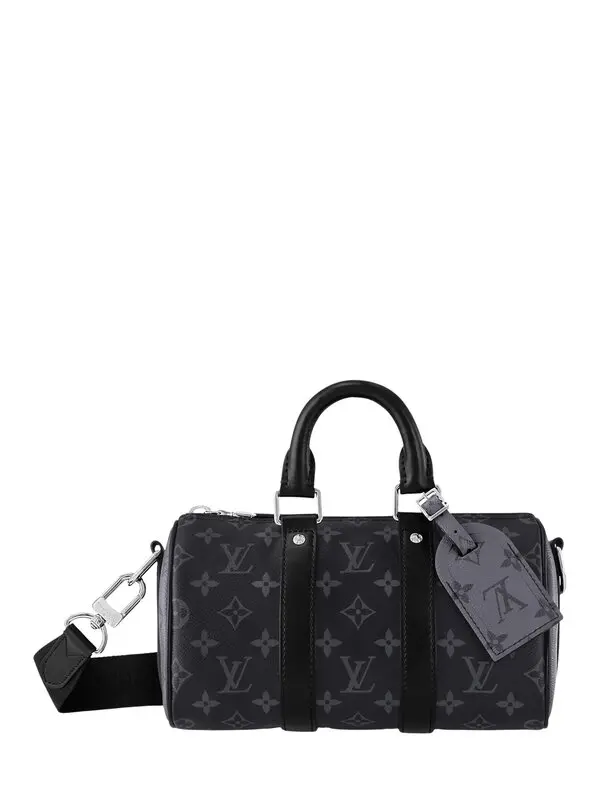 LOUIS VUITTON Keepall Bandoulière 25 - Black