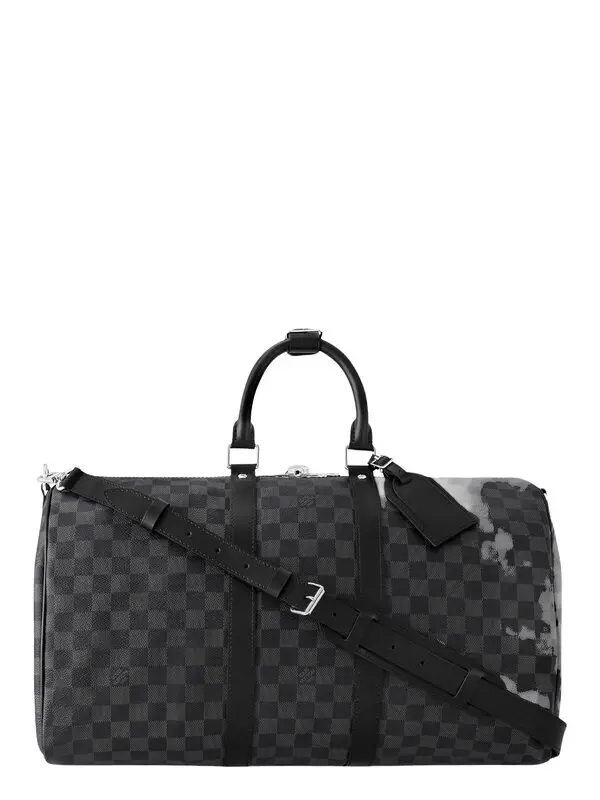 LOUIS VUITTON Keepall Bandoulière 45 - Black