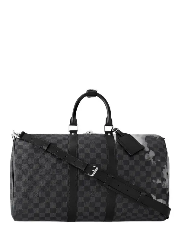 LOUIS VUITTON Keepall Bandoulière 45 - Black