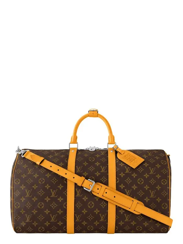 LOUIS VUITTON Keepall Bandoulière 50 - Brown
