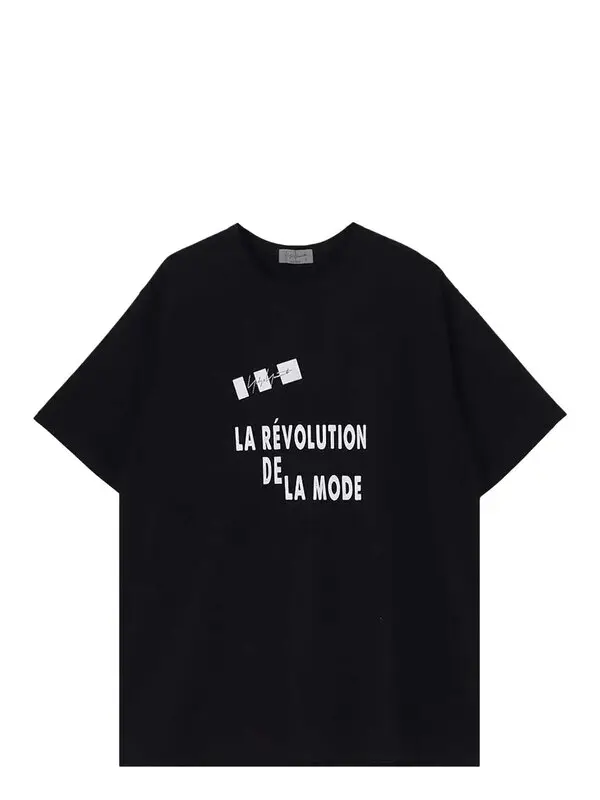 YOHJI YAMAMOTO POUR HOMME Pt G Short-sleeve T-shirt - Black