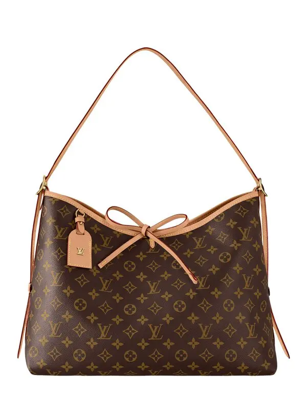 LOUIS VUITTON Carryall Mm Monogram Canvas - Brown