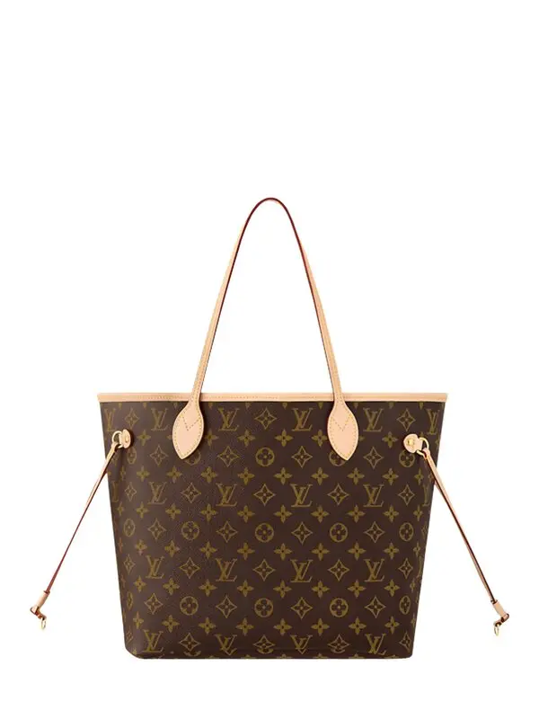 LOUIS VUITTON Neverfull Mm Tote Monogram Canvas - Brown