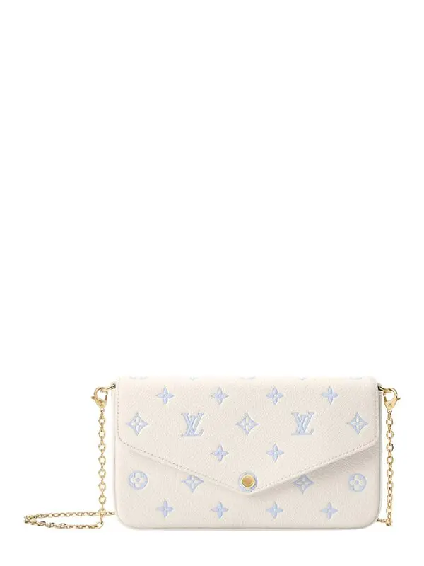LOUIS VUITTON Pochette Felicie - White