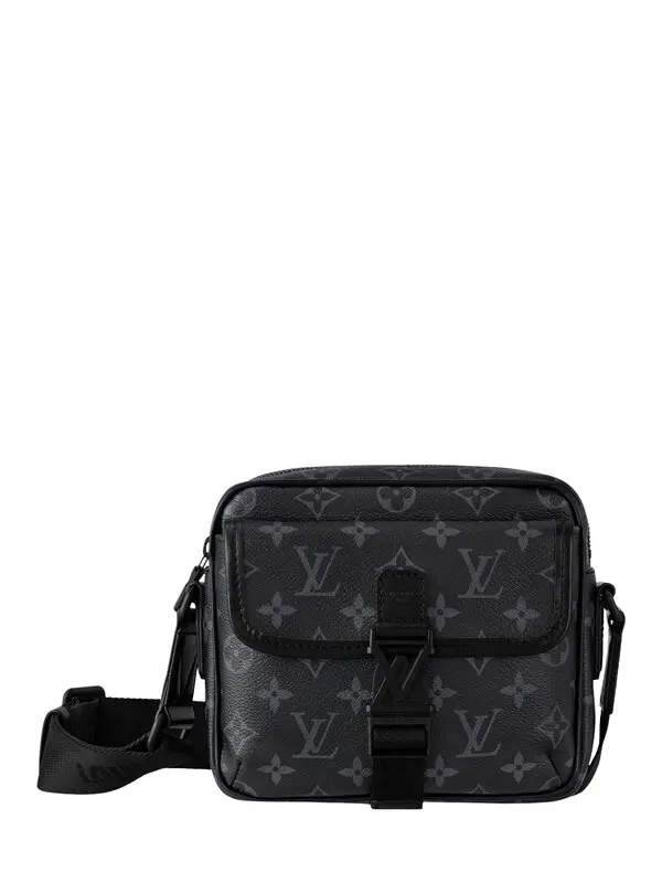 LOUIS VUITTON Gateaway Messenger Monogram Eclipse Canvas - Black