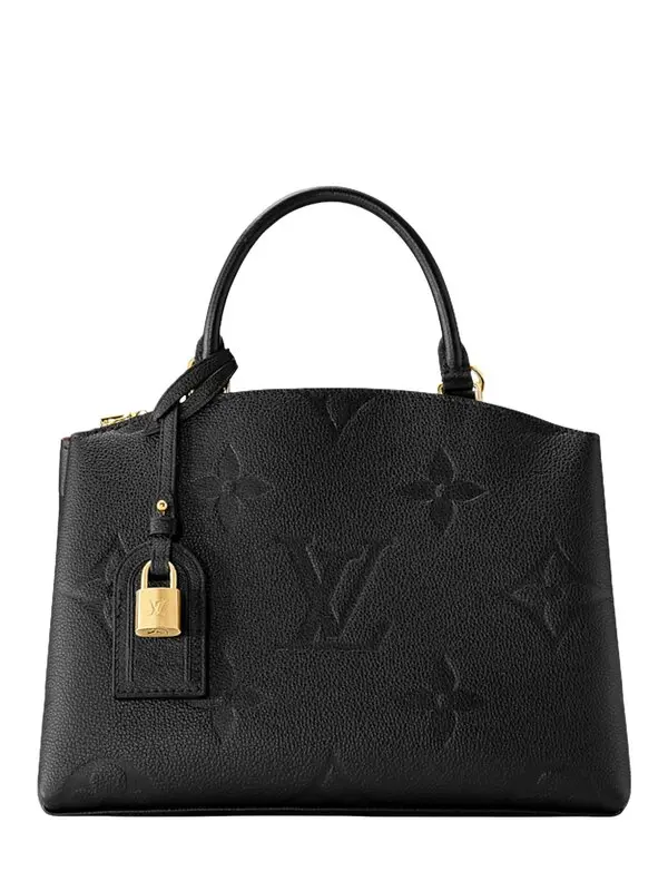 LOUIS VUITTON Petit Palais Monogram Embossed - Black
