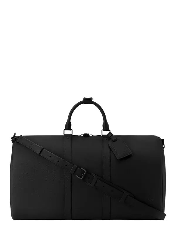 LOUIS VUITTON Keepall Bandoulière 50 - Black