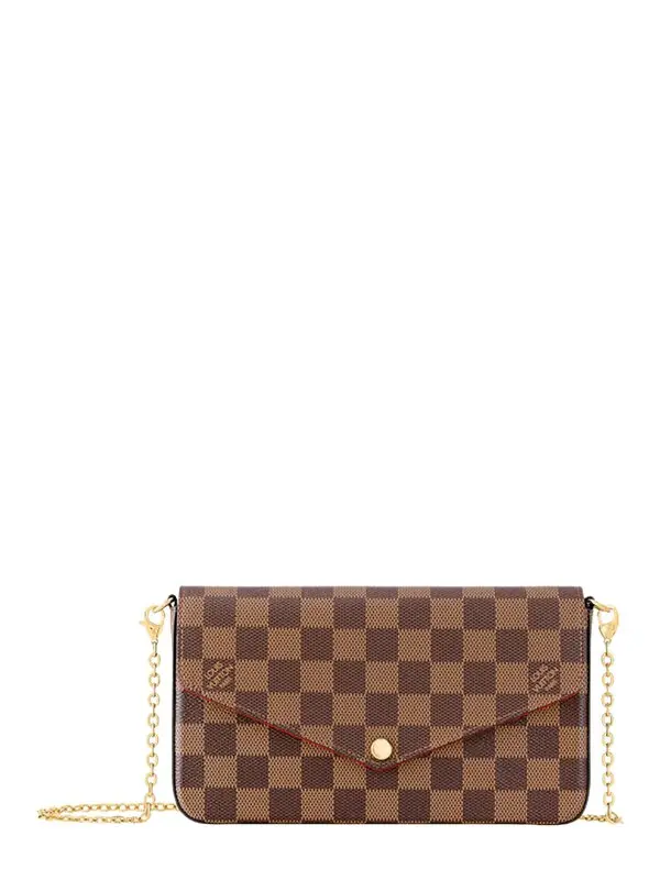 LOUIS VUITTON Félicie Pochette - Brown