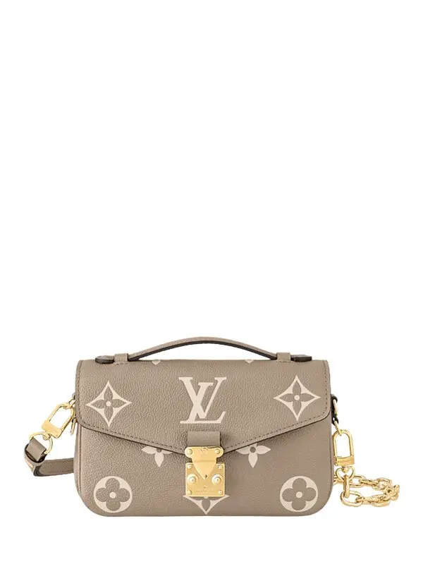 LOUIS VUITTON Pochette Metis East West - Tan
