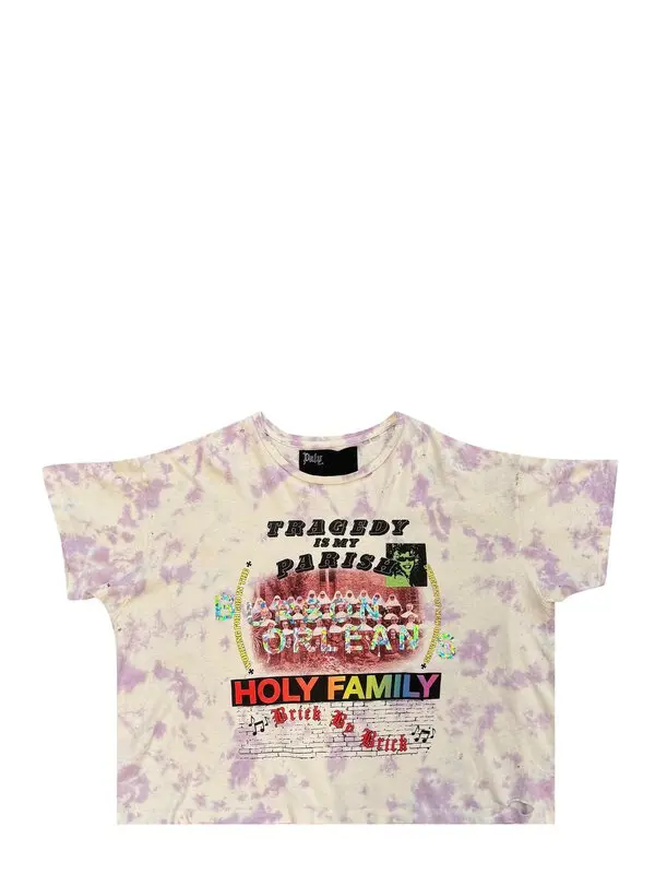 PALY HOLLYWOOD Holy Family Tie Dye Tee - Multicolor