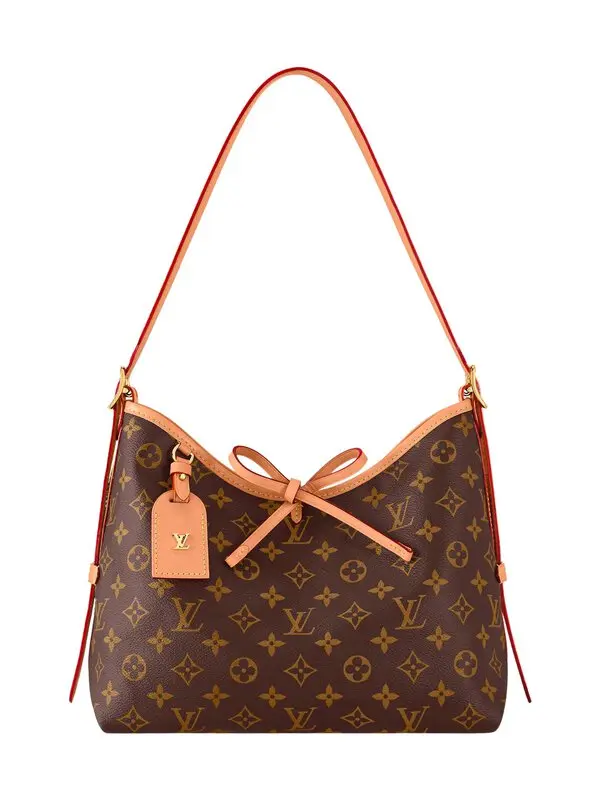 LOUIS VUITTON Carryall Pm Monogram Canvas - Brown