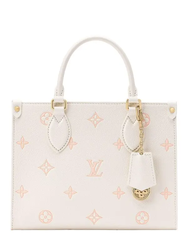 LOUIS VUITTON Onthego Pm - White