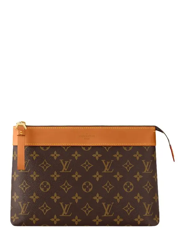 LOUIS VUITTON Pochette Voyage Souple - Brown