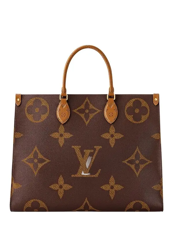 LOUIS VUITTON Gm Monogram Canvas Tote - Brown
