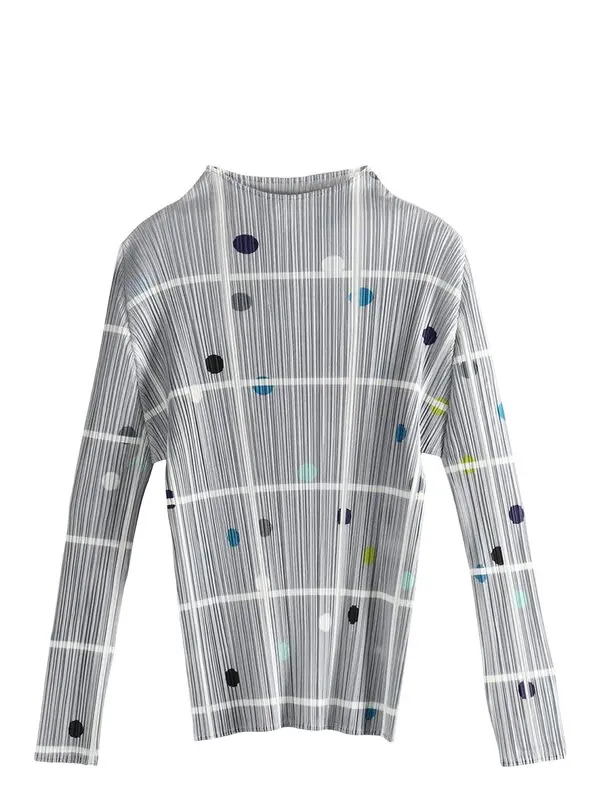 Issey Miyake Printed Shirt - Grey