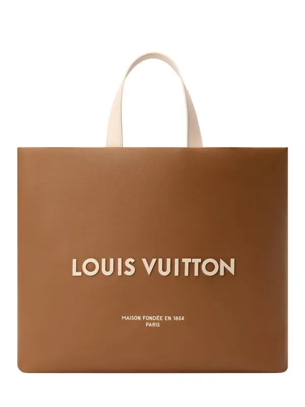 LOUIS VUITTON Shopper Tote Mm - Brown