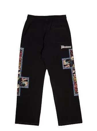 PLEASURES Cotton Pants - Black