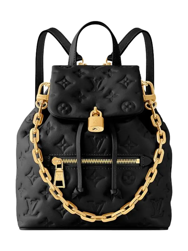 LOUIS VUITTON Coussin Backpack Pm - Black