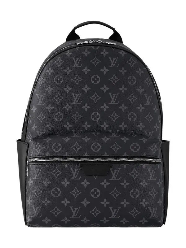 LOUIS VUITTON Discovery Backpack Mm Monogram Eclipse Canvas - Black