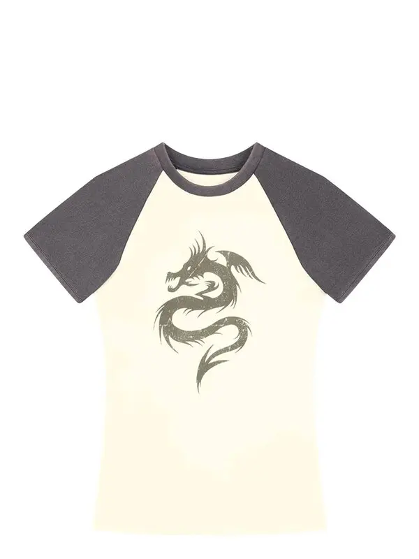 Coperni Dragon Tee - Yellow